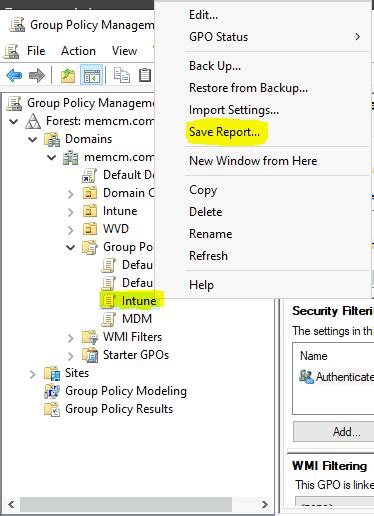 How To Use Group Policy Analytics In Intune Portal Endpoint Manager Device Management Blog