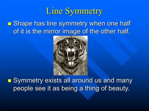 Line Symmetry PPT