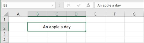 How To Center Text In Excel Works Every Time Spreadsheeto
