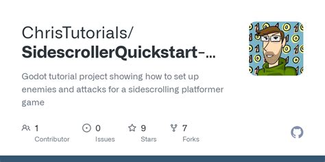 Github Christutorialssidescrollerquickstart Statemachine Animationtree Godot Tutorial