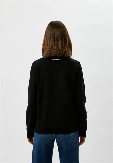 Свитшот Karl Lagerfeld, цвет: черный, MP002XW0PLBC — купить в интернет ...