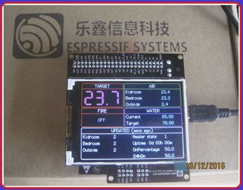 Esp32 Wrover Kit Devkit Supports Espressif Esp32 Modules Includes A 3 2 Lcd Display Cnx Software