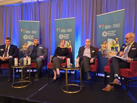 Great Discussion Hosted By The Ottawa Board Of Trade And Canadian Chamber Of Commerce With The