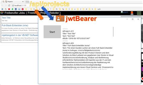 code sample asp core web api und uwp daten client