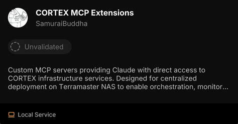 Cortex Mcp 扩展 Mcp Servers · Lobehub