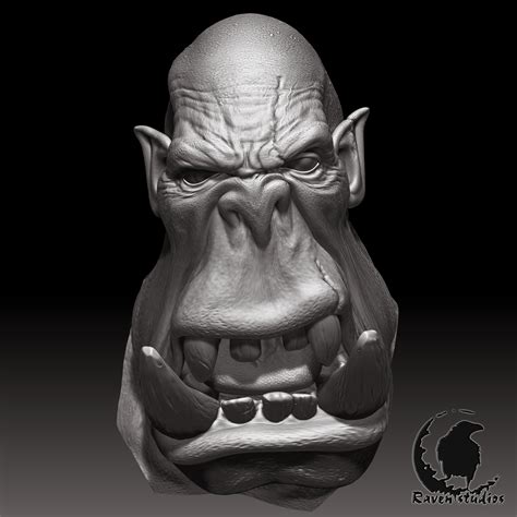Stl File Hd Head Troll Head・3d Printable Design To Download・cults