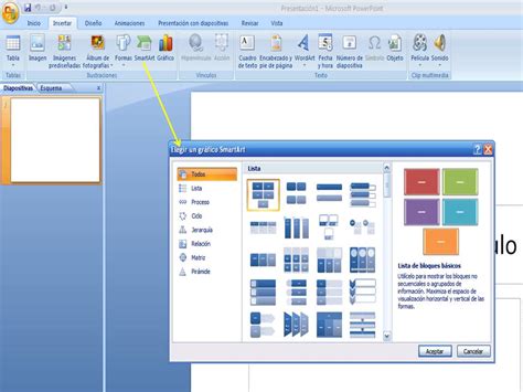 presentaciones electronicas Diagramas de jerarquía o lista en Power Point