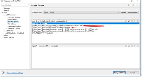 参考译文 CCS TM4C123GH6PM在 CCS 中配置 FreeRTOS Code Composer Studio参考