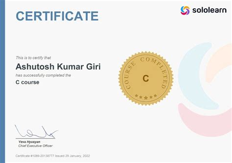 ashutosh kumar giri on linkedin c sololearn