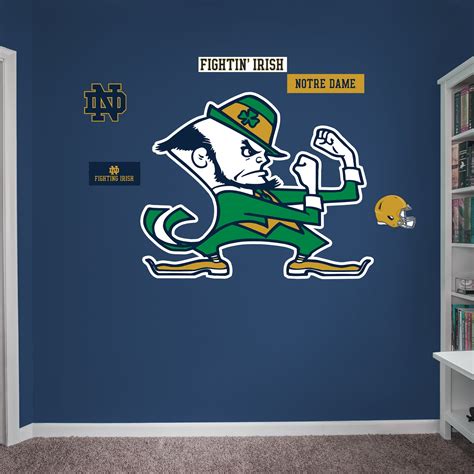 Notre Dame Leprechaun Logo
