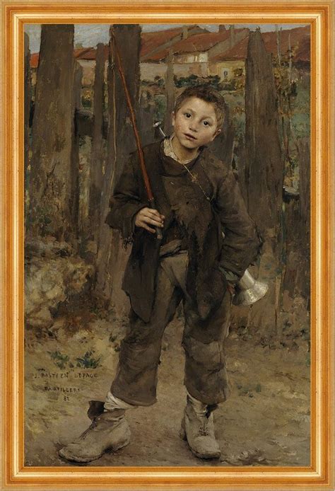 Kunstdruck Pas Meche Nothing Doing Jules Bastien Lepage Angel Junge