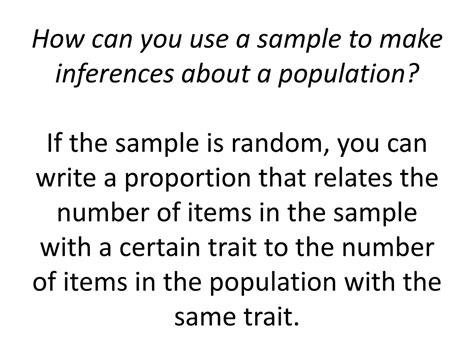 Ppt Making Inferences From A Random Sample Powerpoint Presentation