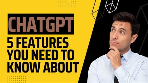 Maximizing Youtube Success Top 5 Chatgpt Features You Need To Know About Youtube