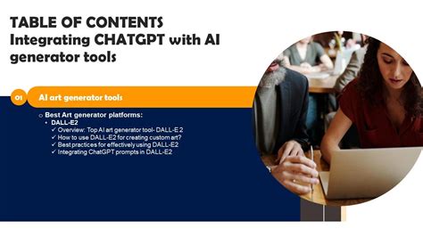 Integrating Chatgpt With Ai Generator Tools Table Of Contents Chatgpt