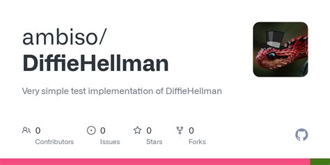 GitHub Ambiso DiffieHellman Very Simple Test Implementation Of