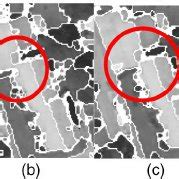 Example Of Mean Shift Segmentation A The Gray Image B Classic