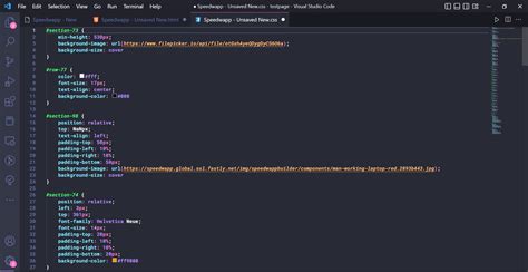 Visual studio code html шаблон