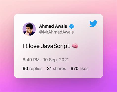 I Love Javascript 🧠 Rprogramminghumor
