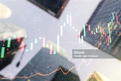 사무실 건물 배경 은행 및 회계 개념에 대한 세계지도와 추상 적 금융 다이어그램의 다중 노출 경제에 대한 스톡 사진 및 기타 이미지 Istock