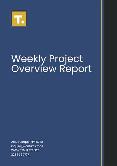 Free Weekly Summary Report Template To Edit Online