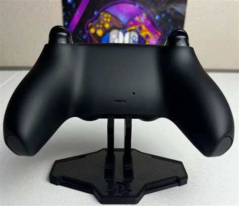 Lightning Theme RGB LED All Black Premum Custom Wireless Controller For PS5 Gamecosmos