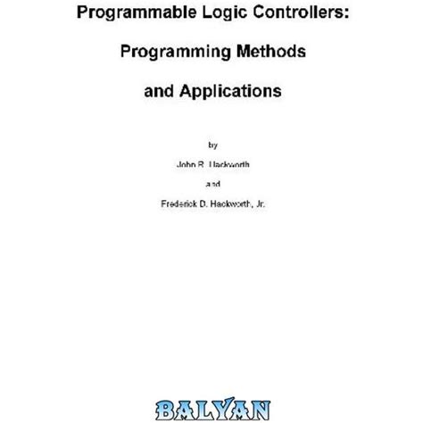 خرید و قیمت دانلود کتاب Plc Programming Methods And Applications ترب