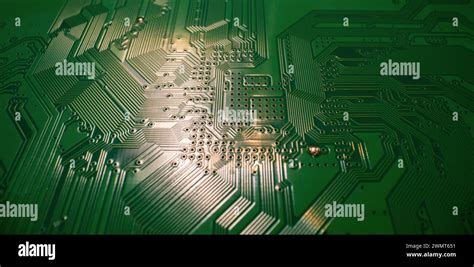 Technology Hardware Background High Tech Electronic Circuit Board Background Electronic