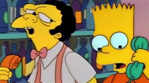 The Simpsons Barts 20 Best Prank Calls To Moes Tavern Ranked