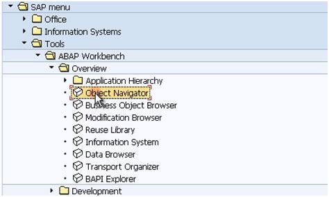 First Look At The SAP ABAP Workbench