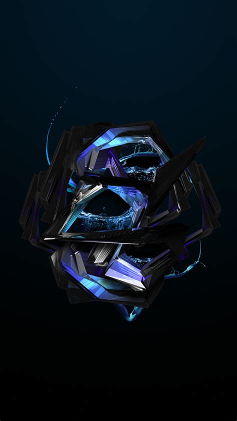 Digital Art Minimalism Simple Background Portrait Display Water Water Drops Bubbles 3d