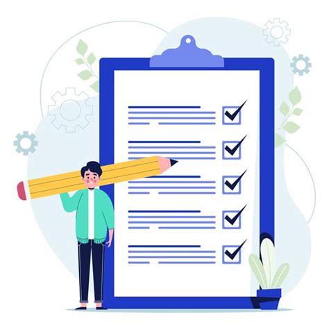 مرد تجاری که مداد بزرگ شاخ و برگ و نما را در دست دارد کارهایی که باید