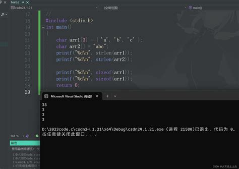 C语言指针进阶之sizeof和strlen函数的对比 阿里云开发者社区