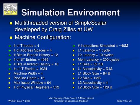 Ppt Exploring Efficient Smt Branch Predictor Design Powerpoint