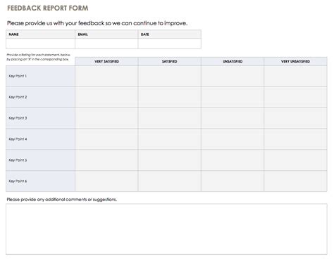 Excel Form Templates