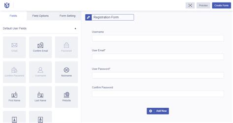 How To Create A User Registration Form User Registration Documentation