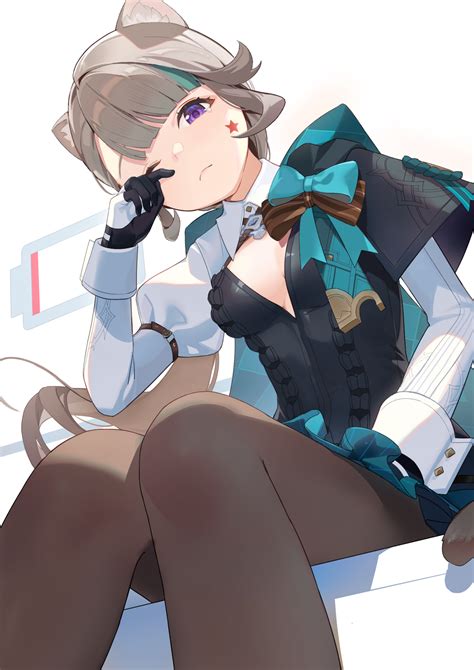 Lynette Genshin Impact Drawn By Misuzu Danbooru