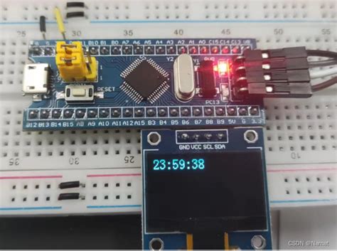 stm32 标准库 10 tim 显示时间and日期 stm32显示 csdn博客
