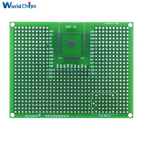 1pcs 7x9cm Prototype Pcb Breadboard For Esp8266 Esp 12e Esp 12f Esp32