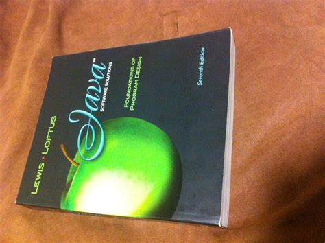 Java Software Solutions Foundations Of Program Design Uk