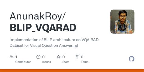 Github Anunakroyblipvqarad Implementation Of Blip Architecture On Vqa Rad Dataset For