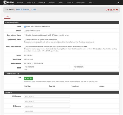 Dhcp Dhcp Leases And Re Lab Starting A Homelab From Zero