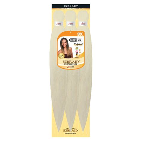 Spetra Ez Braid Pre Stretched Braiding Hair 26 3 Pack Beautizone Uk