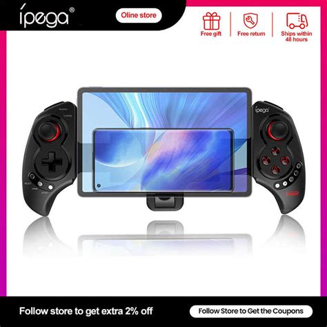 91 Ipega Gamepad Pg 9023 Wireless Bluetooth Telescopic Game Controller Joystick Para Sa Ipad