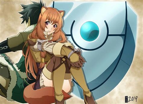 Raphtalia And Naofumi Anime Characters Anime Hero