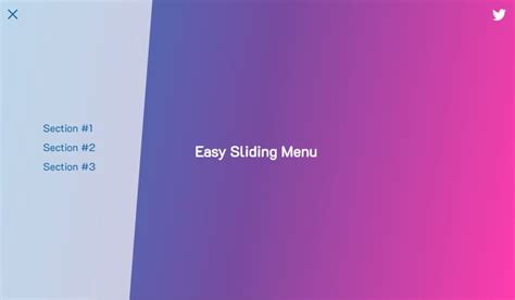 23 Javascript Sliding Slide Menu Examples Onaircode