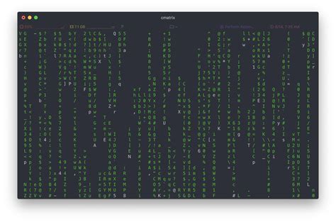 Cmatrix The Matrix Text In Your Terminal R Terminal Porn