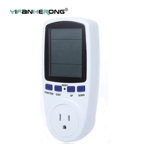 Ac 전력계 220v 디지털 전력계 Euus 에너지 미터 와트 모니터 전기 비용 다이어그램 측정 소켓 분석기 Ac 전력계 전력계 Aliexpress