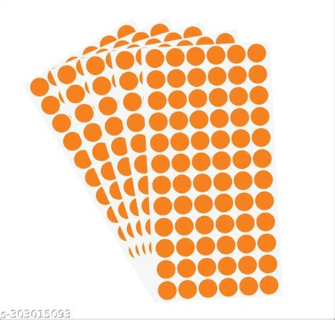Dot Sticker 3000 Piece Mix Color 12mm 05 Inch Round Paper Dot Sticker Self Adhesive Labels