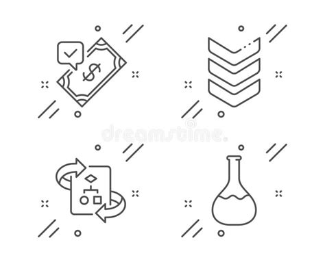 Shoulder Strap Accepted Payment And Technical Algorithm Icons Set