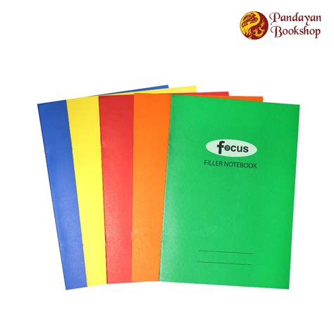 Focus Filler Notebook 7x10 16 Sheets 5s Assorted Color Shopee Philippines
